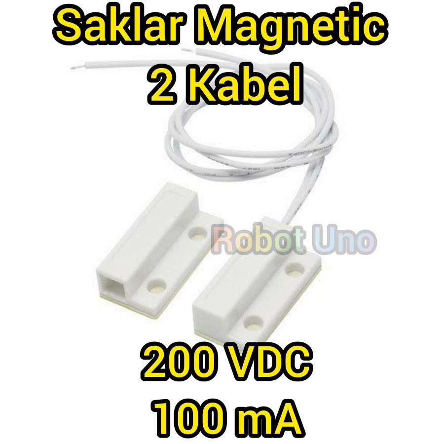 Jual Sensor Pintu 2 Wire Saklar Magnet Window/Door Magnetic Switch ...
