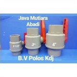 Jual Ball valve KDJ/stop kran pvc polos 4''/bolvalve/stopkeran 4'' | Shopee Indonesia