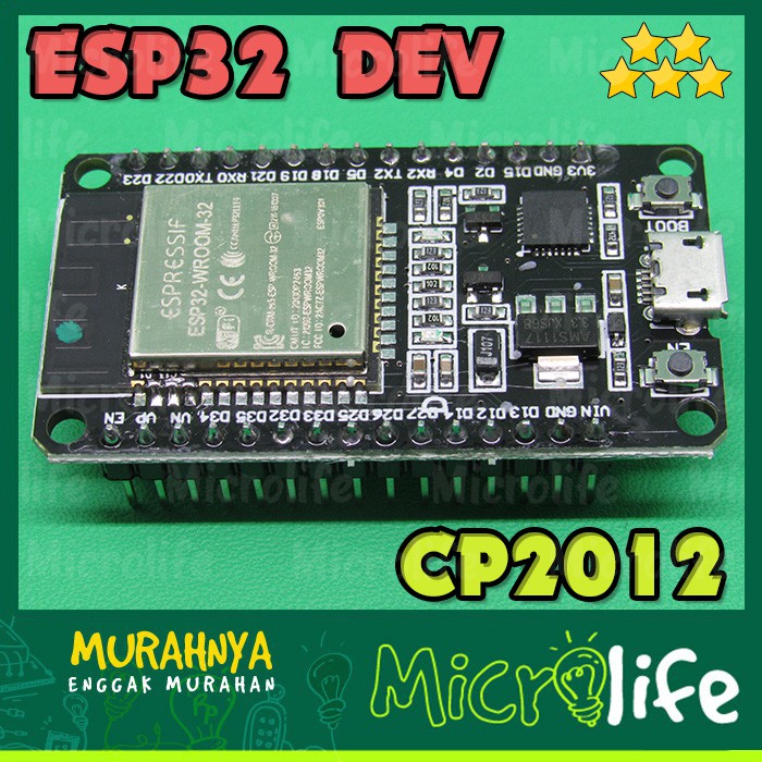 Jual ESP-32 WROOM 32 4MB Wifi Bluetooth IoT Development Board ESP32 CP2102 | Shopee Indonesia
