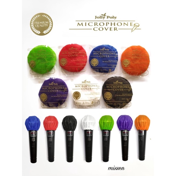 Jual Sarung Mic 100 PCS JOLLY POLY - Cover Mic-Pembungkus Mic-Tisu Mic1 ...