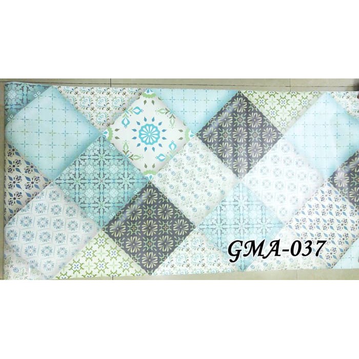 Jual GMA 037 60CMX120CM TEGEL III WALLPAPER STICKER WAL PAPER TEGEL ...
