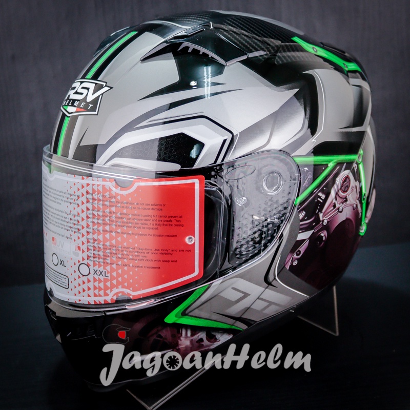 Jual RSV HELM FF500 MOTIF MOTOR 2 | GREEN | FF 500 FULLFACE | Shopee ...