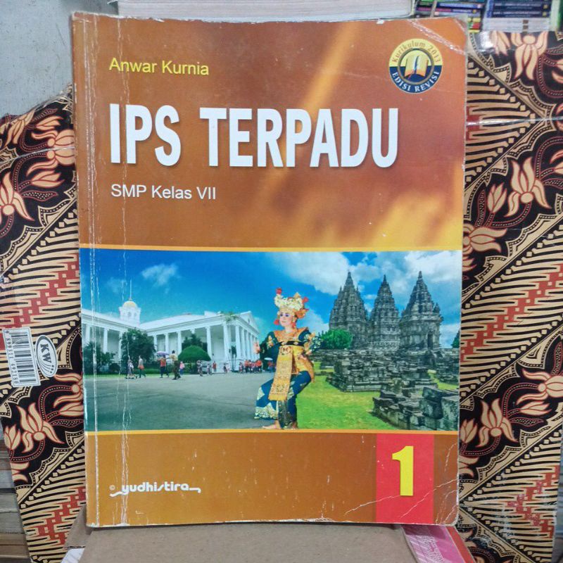 Jual buku IPS terpadu kelas 7 SMP Yudhistira | Shopee Indonesia