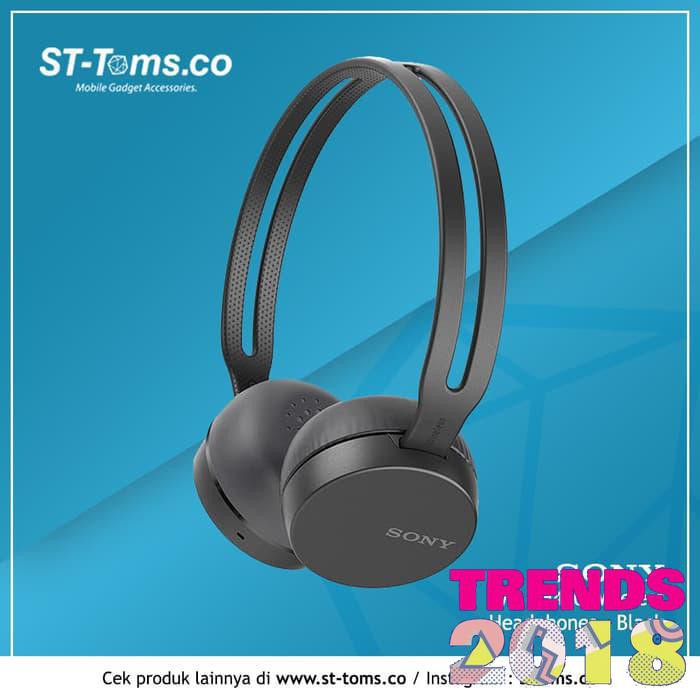 Jual Sony WH CH400 / CH 400 / CH-400 Wireless Headphones - Black ...