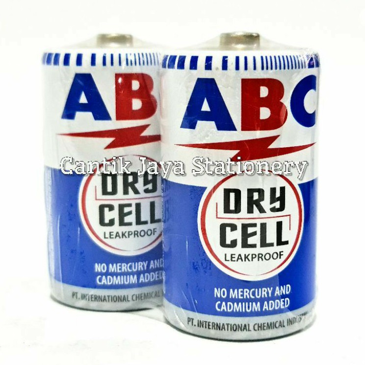 Jual Baterai Battery ABC R20 ukuran besar per 2pcs | Shopee Indonesia