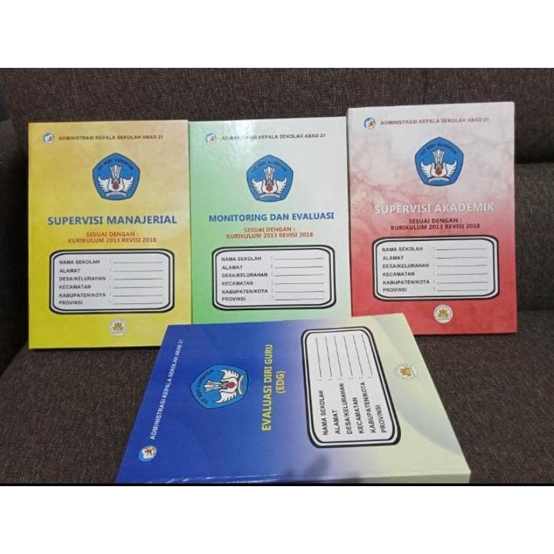 Jual BUKU SUPERVISI KEPALA SEKOLAH 1 SET | Shopee Indonesia
