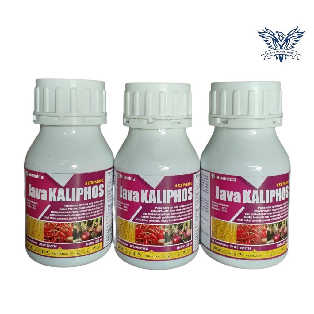 Jual Java Kaliphos 250ml Pupuk Kalium Phosphat Cair Ionik 100% Original ...