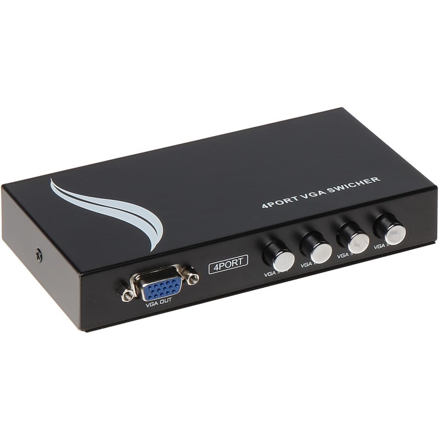 Jual SWITCHER VGA 4 INPUT 1 OUTPUT 16:9 - VGA SWITCH 4 PORT 4-1 ...
