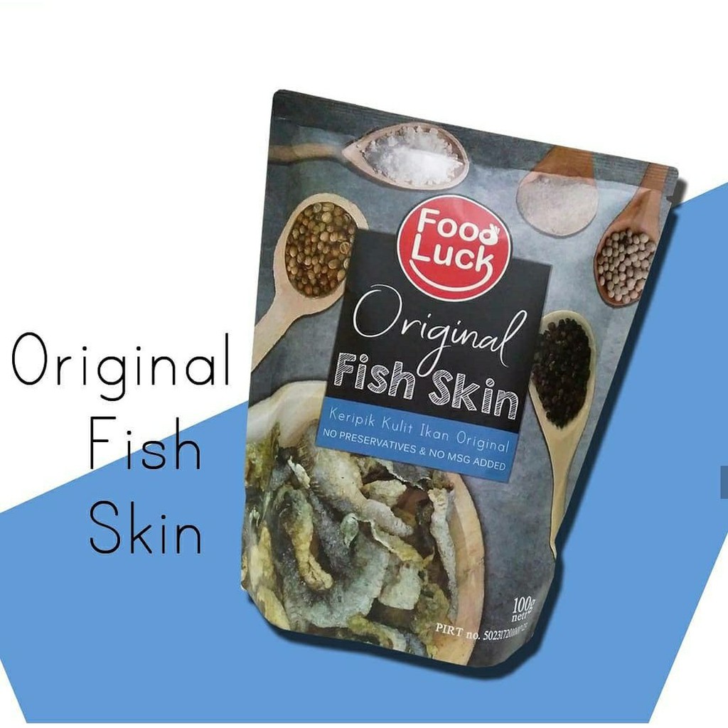 Jual Foodluck Original Fish Skin / Fish Skin Original | Shopee Indonesia