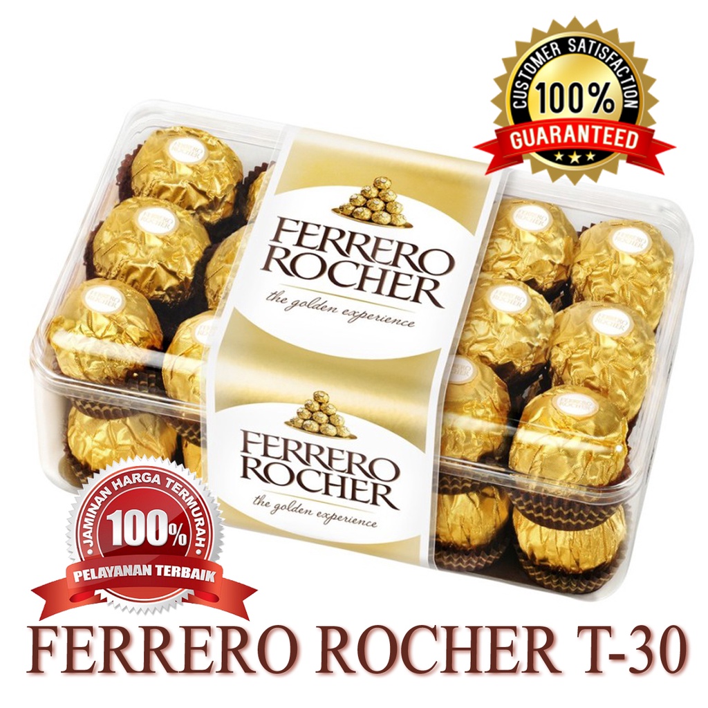 Jual DIJAMIN PALING MURAH!!! Ferrero Rocher T30 isi 30pcs (FREE ...