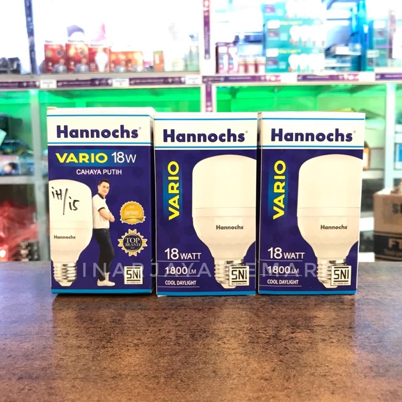 Jual Hannochs Vario 18W Lampu LED Tabung Hannoch Vario 18 Watt Capsul Jumbo | Shopee Indonesia