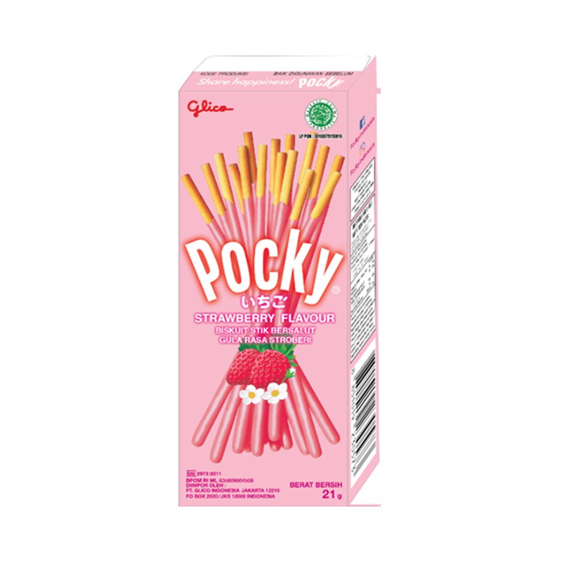 Jual Pocky Mini 21gr - Strawberry | Shopee Indonesia