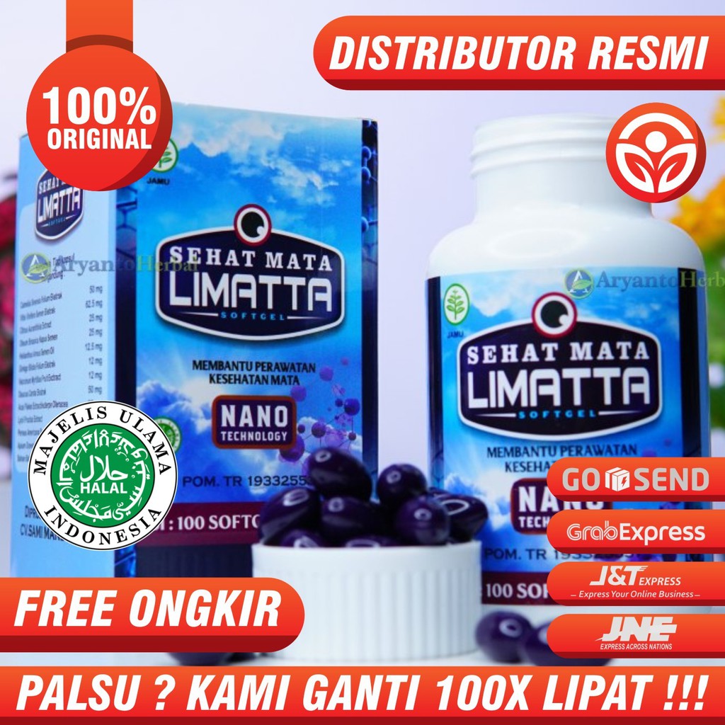 Jual Limatta Sehat Mata Sebagai nutrisi untuk mata dan vitamin yang ...
