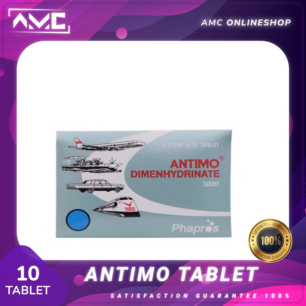 Jual PER STRIP ANTIMO TABLET ISI 10 TABLET | Shopee Indonesia