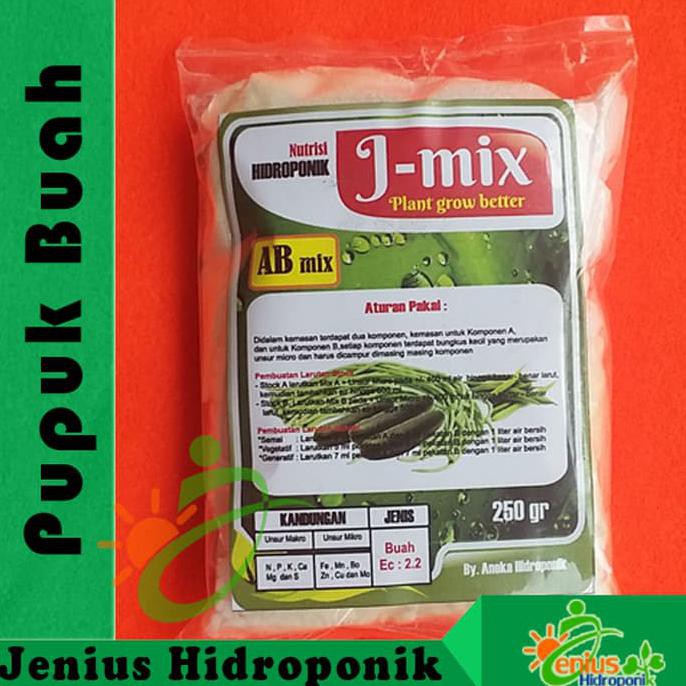 Jual Produk Terbaik] Nutrisi Pupuk Hidroponik Ab Mix J-Mix Sayur Buah ...