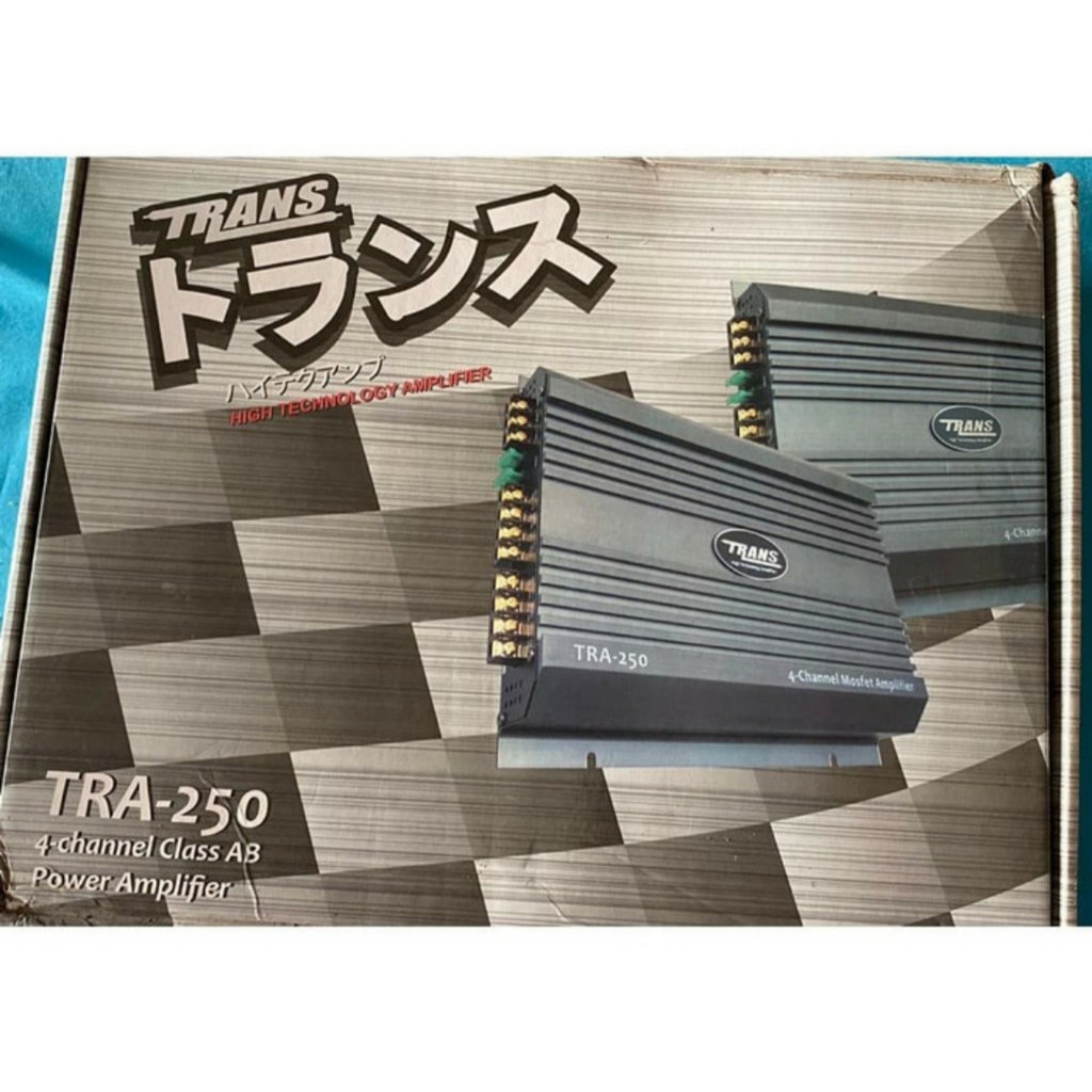 Jual power amplifier MOBIL TRANS TRA-250 | Shopee Indonesia