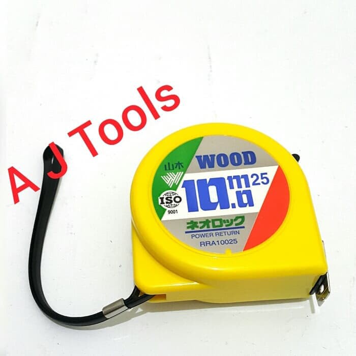 Jual Alat Ukur Meteran / Measuring Tape / Tape Measure Merk Wood 10 ...