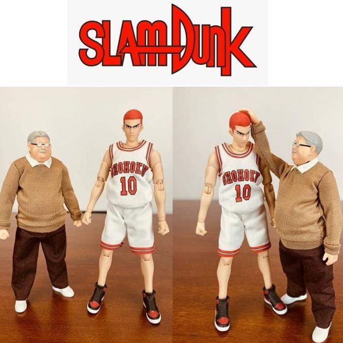 Jual DT Slam Dunk Shohoku Coach - Anzai Sensei 1/12 Scale Action Figure ...
