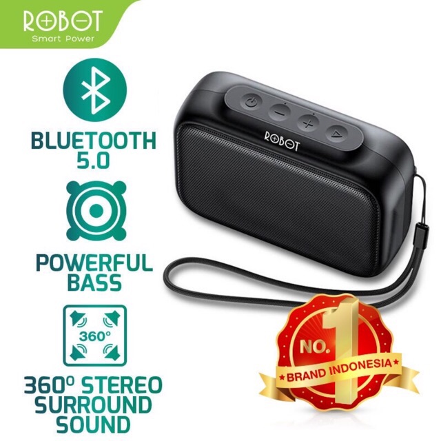 Jual Speaker Bluetooth Robot RB100 RB 100 / RB110 RB 110 Portable Wireless Super Bass Mini ...