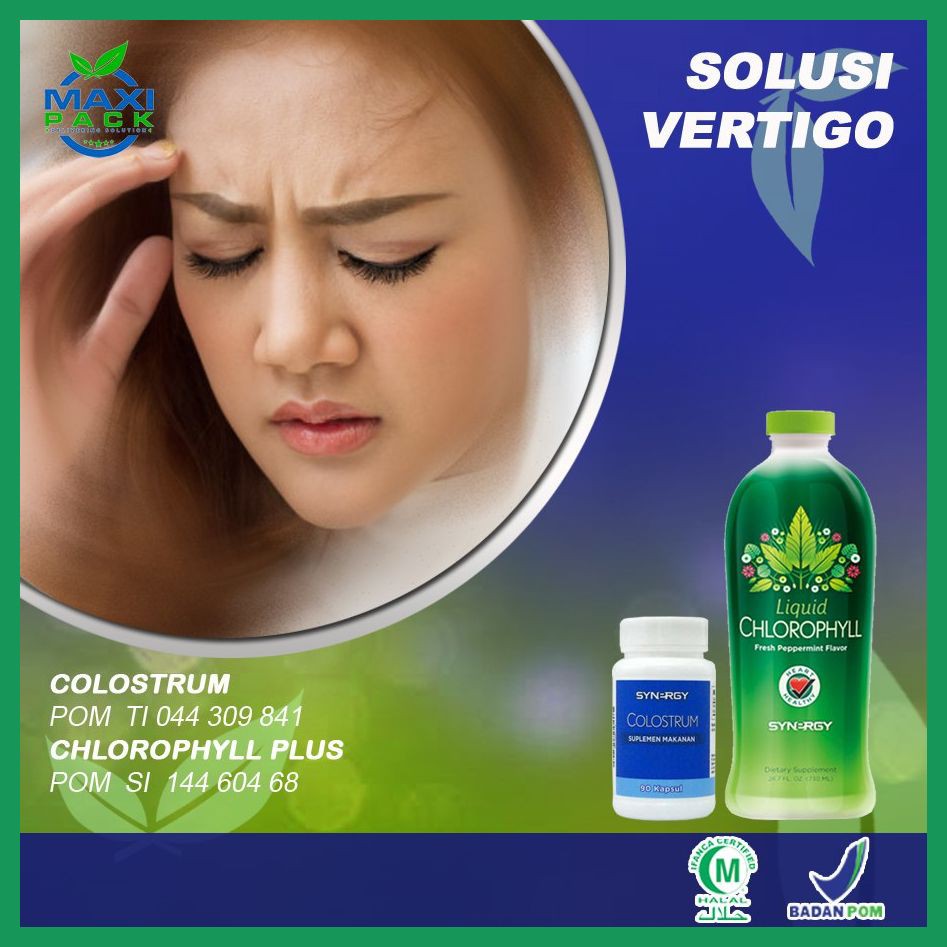 Jual Maxi Pack Chlorophyll + Colostrum - Obat Vertigo Adalah | Shopee ...