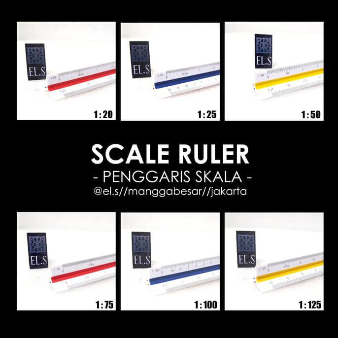 Jual GRATIS ! Scale Ruler / Penggaris Skala / Mistar Skala | Shopee ...
