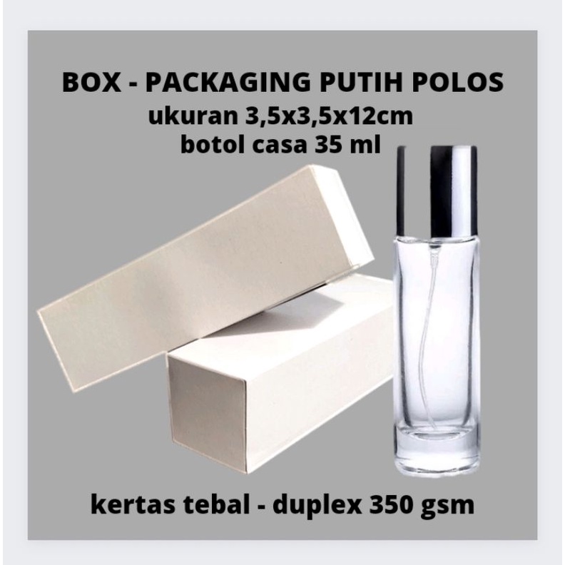 Jual box botol parfum berbagai ukuran bahan kertas duplek tebal ...
