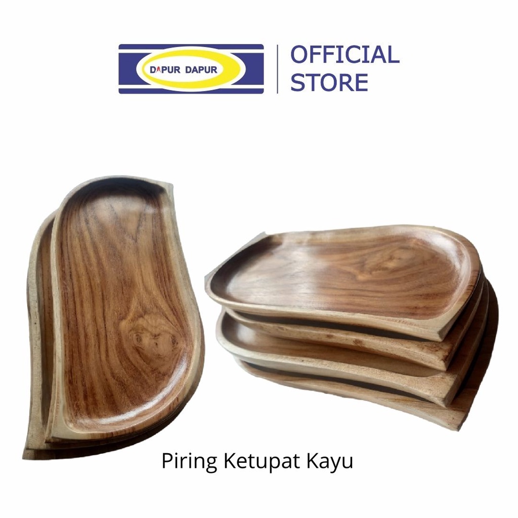 Jual New Product!! Piring Ketupat Kayu Dengan Varian Ukuran Besar ...