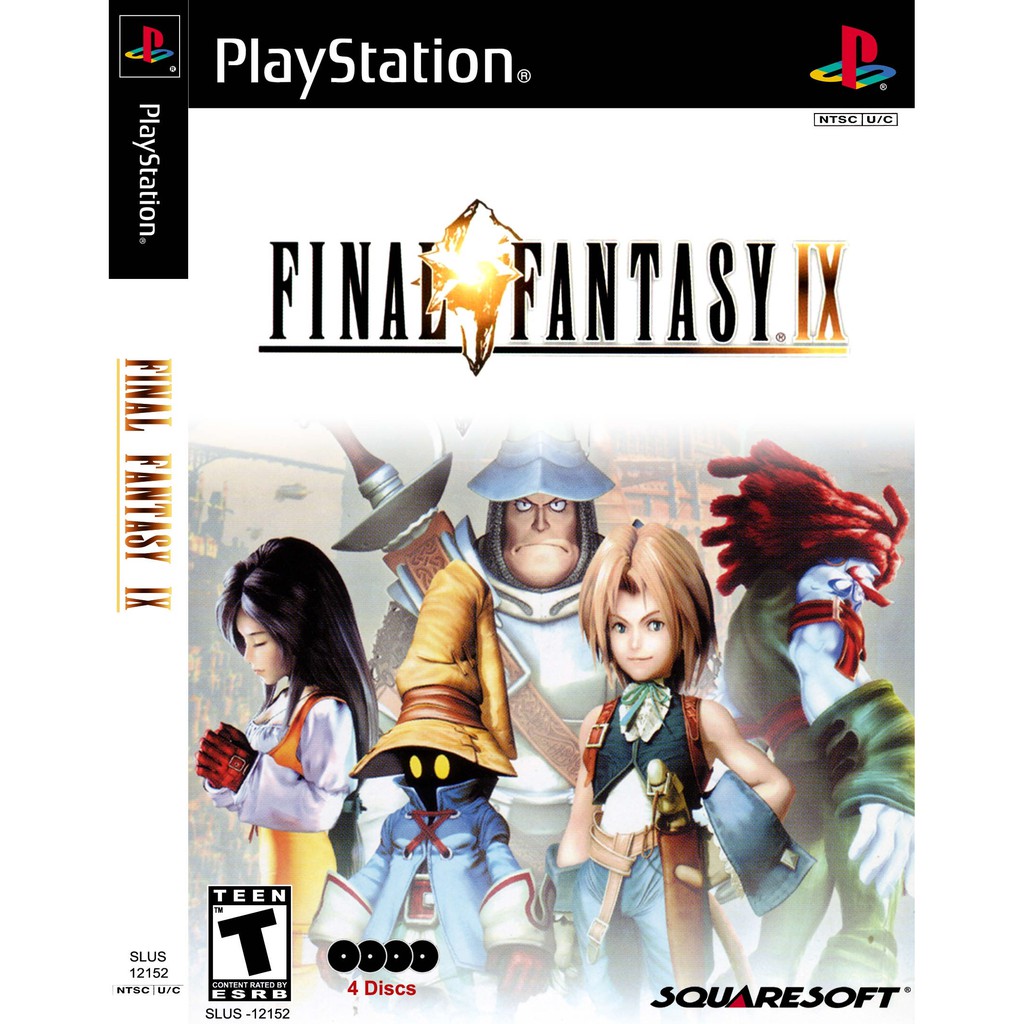 Jual KASET CD GAME PS1: FINAL FANTASY IX (4 DISC) | Shopee Indonesia