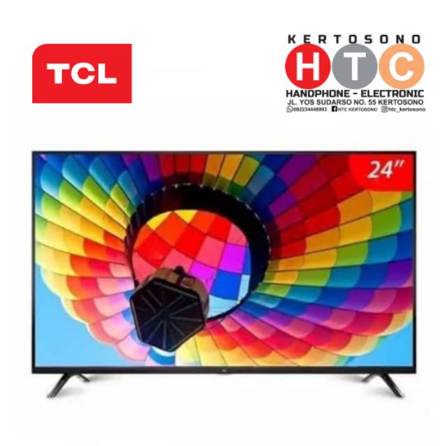 Jual LED TV TCL 24 inch L24D310 | Shopee Indonesia
