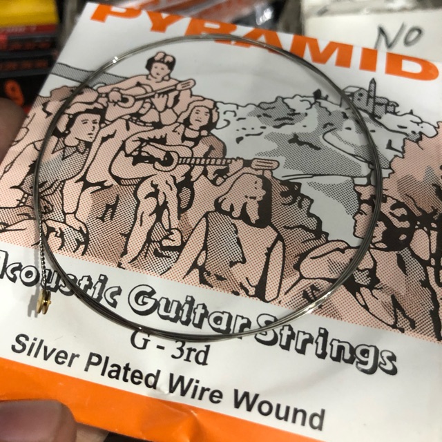 Jual SENAR GITAR AKUSTIK PYRAMID / PIRAMID NO 3 LOKAL 1 LUSIN (ISI 12 ...
