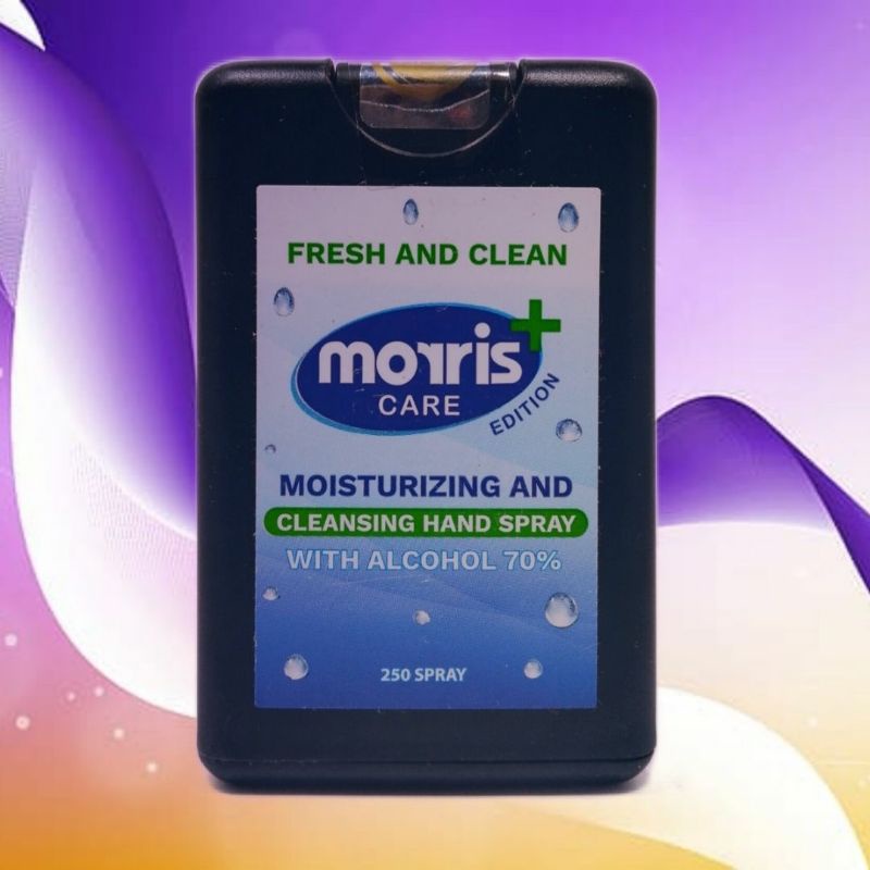 Jual morris care 18ml moisturizer and cleansing hand spary fresh ...