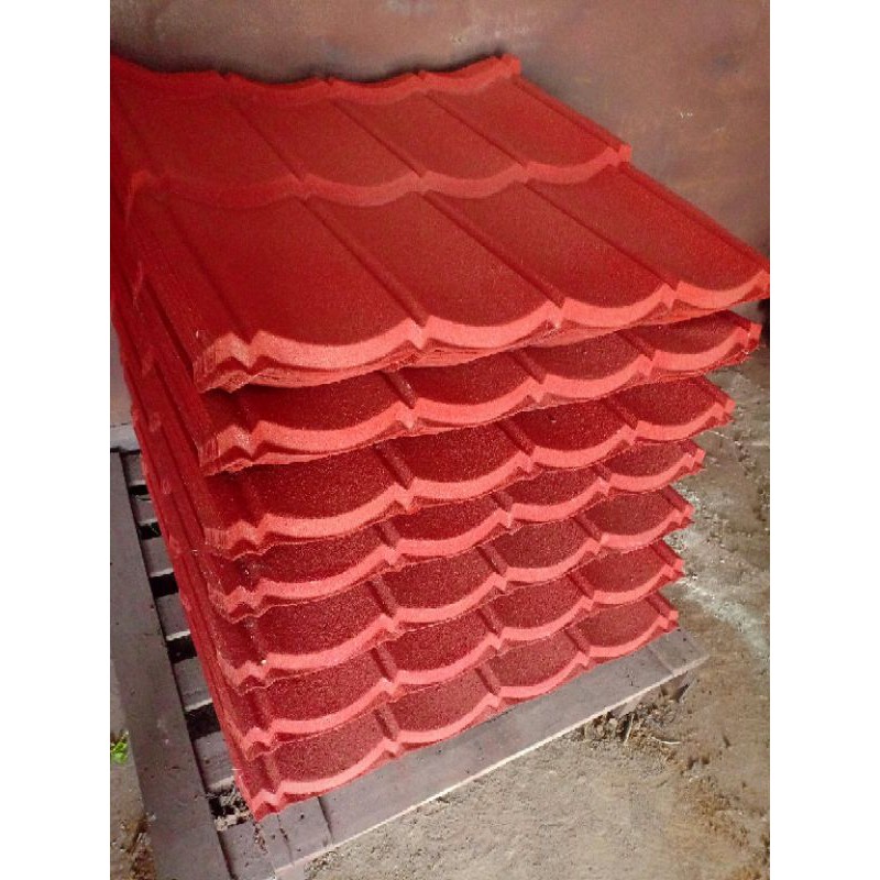 Jual GENTENG METAL PASIR MERAH | Shopee Indonesia