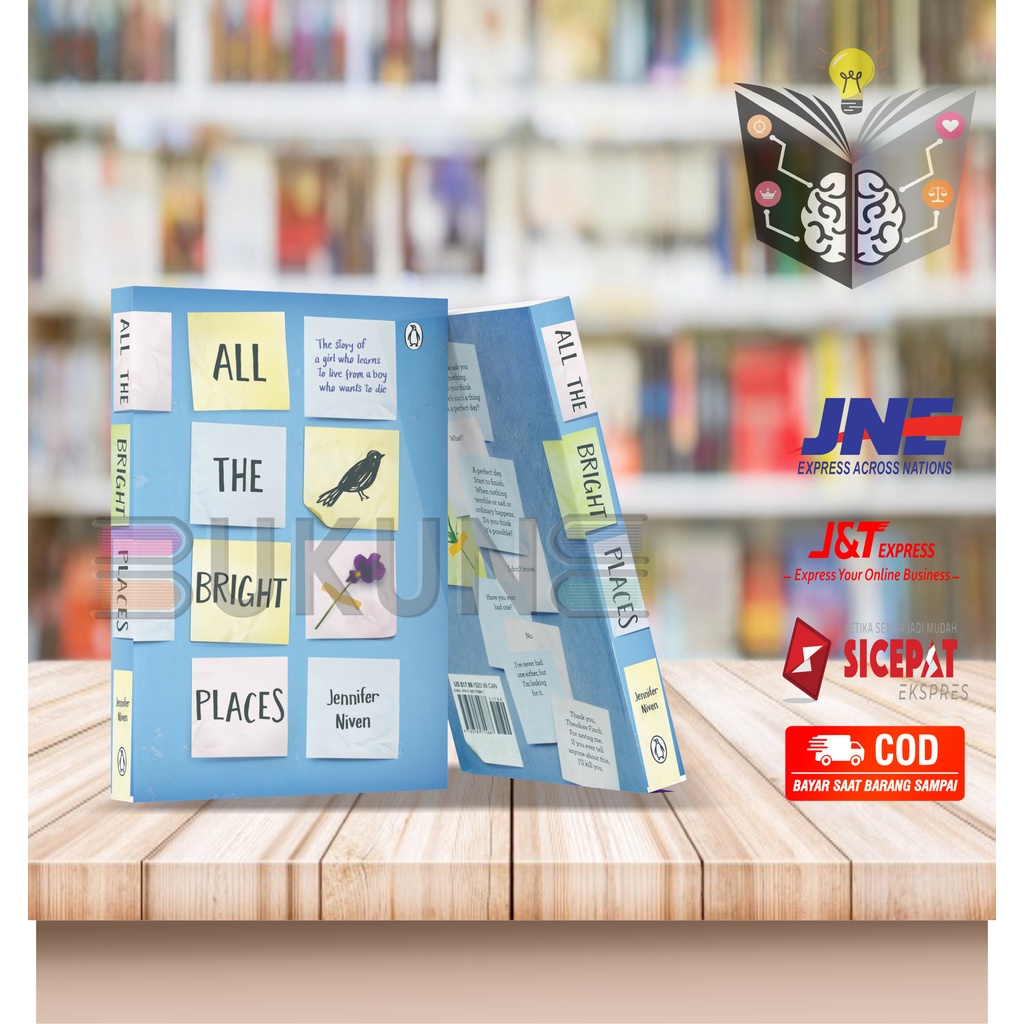 Jual Buku All the Bright Places by Jennifer Niven (ENGLISH) | Shopee ...
