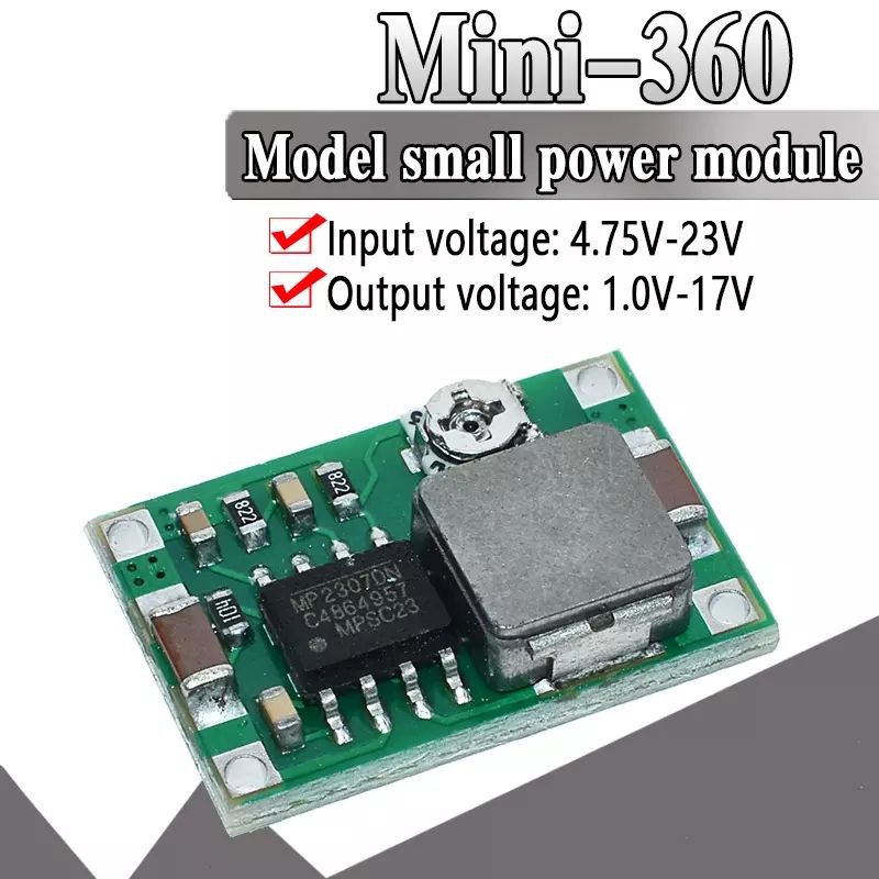 Jual Mini 360 DC-DC Buck Regulator Converter Step Down Adjustable ...