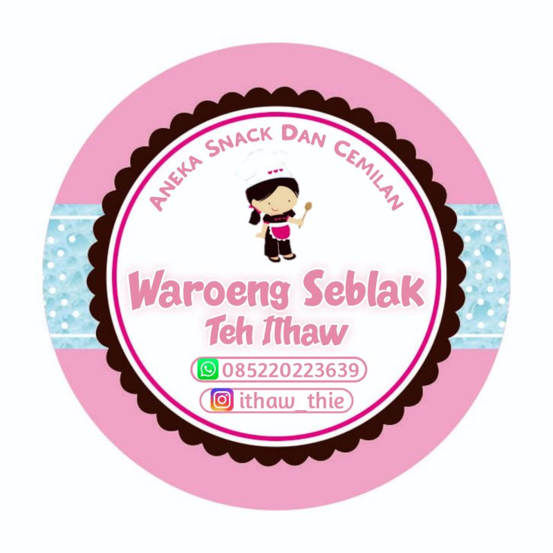 Jual Neon box bulat diameter 50cm pesanan warung seblak subang | Shopee ...