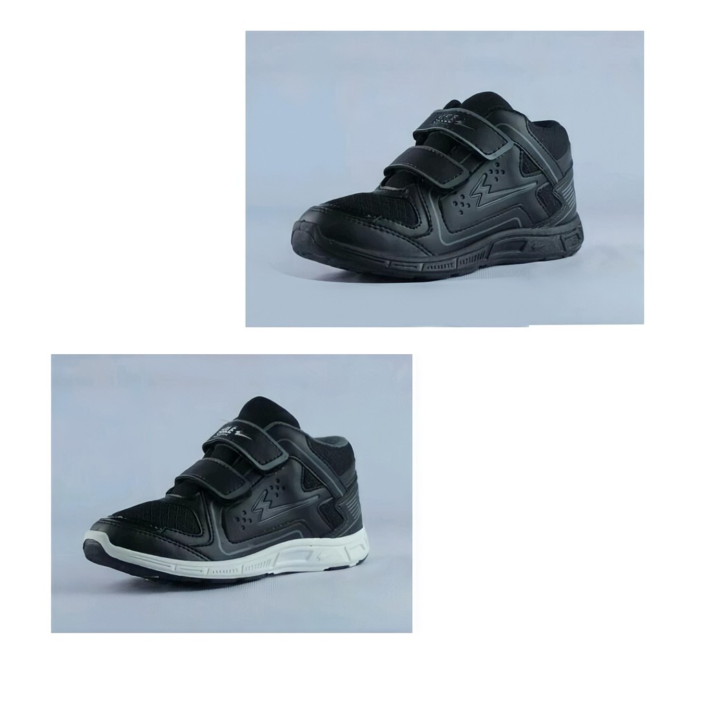 Jual SEPATU SEKOLAH EAGLE WIZARD SEPATU OLAHRAGA JUNIOR VELCRO | Shopee ...
