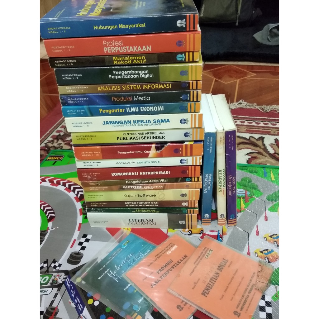 Jual Buku Cetak Perpustakaan Modul Bahan Ajar Cetak UT Universitas ...