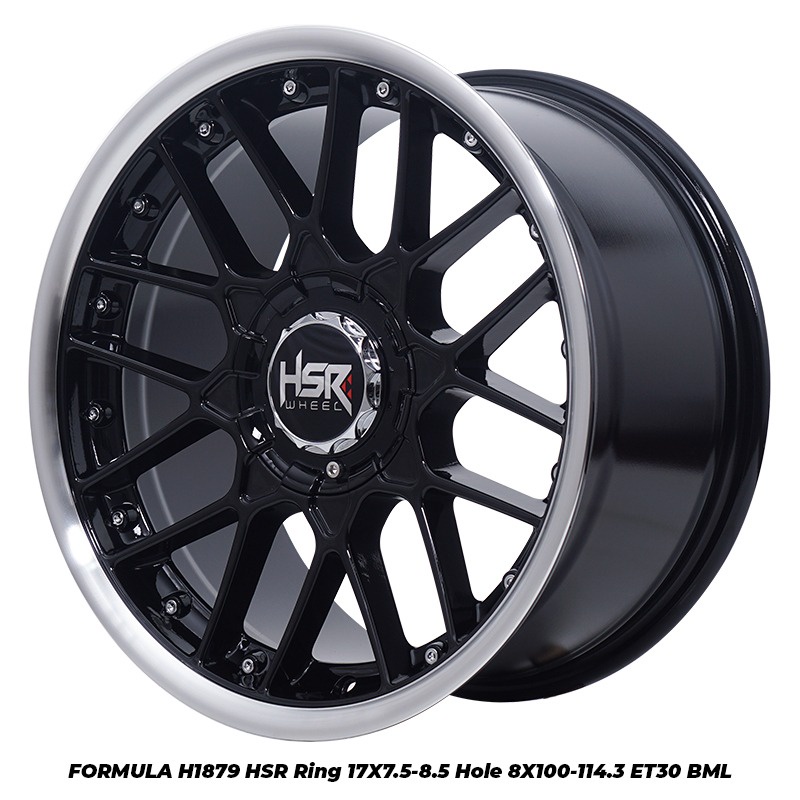 Jual Velg Mobil Racing Celong HSR FORMULA Ring 17 Lebar Depan 7,5 Belakang 8,5 Lubang BAUT/PCD ...