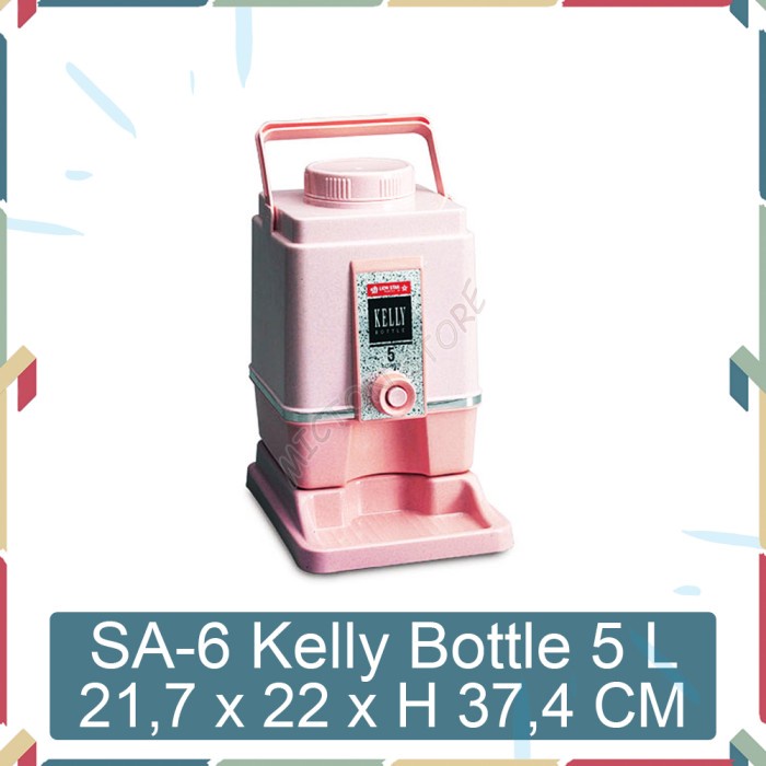 Jual MICTON Lion Star SA-6 Kelly Bottle 5 L Water Dispenser Air Minum ...