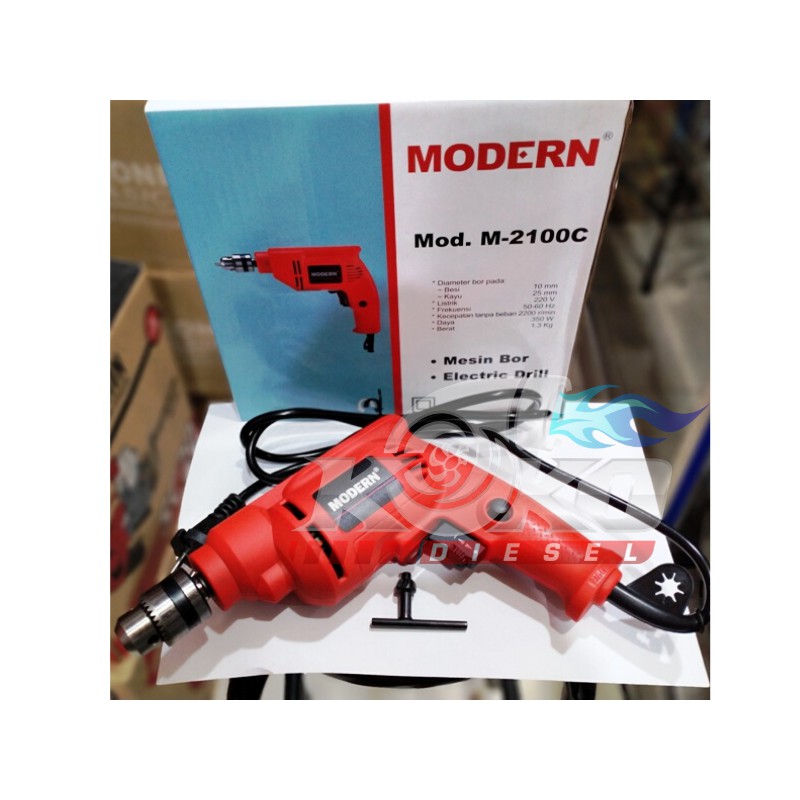 Jual MESIN BOR MODERN M 2100C - BOR MODERN MURAH -ELECTRIC DRIL ...
