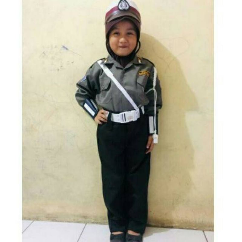 Jual Seragam Polisi Anak/Baju Polisi Anak Laki Perempuan/Polisi Cilik ...