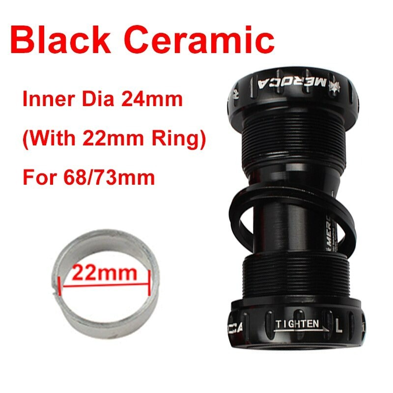 Jual Meroca BB Ceramic BSA 68 - 73mm Bottom Bracket HT2 Hollowtech Loncer | Shopee Indonesia