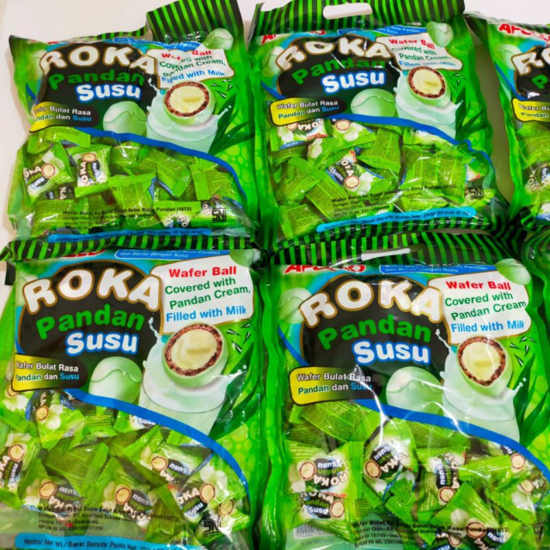 Jual Roka Apollo Pandan Susu isi 50 pcs | Shopee Indonesia