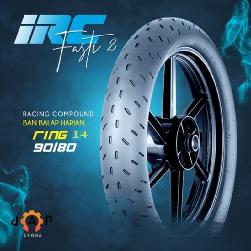 Jual BAN MOTOR RACING // IRC FASTI 2 90/80 -14 (RACE COMPOUND) TUBELESS ...