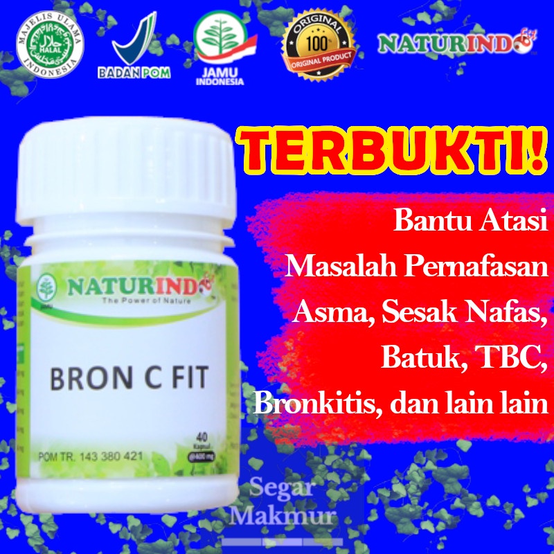 Jual Bron C Fit Naturindo Obat Herbal Alami Obat Pernafasan Vitamin ...