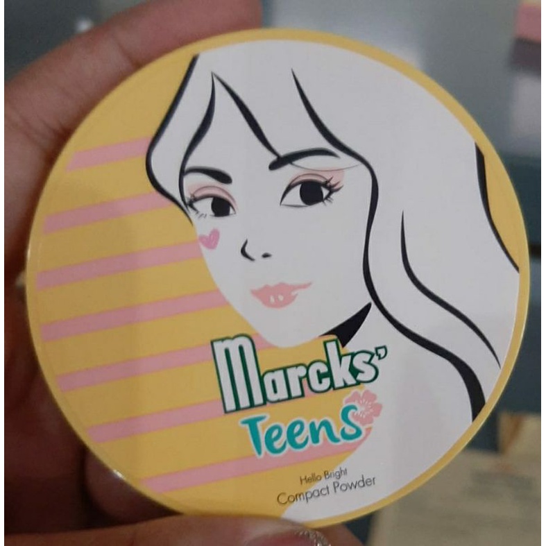 Jual Marcks Teens Compact Powder 12 gr Kemasan Baru All Variant Expired ...
