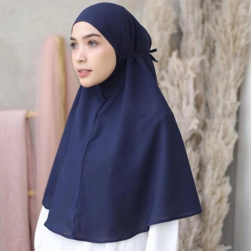Jual PROMO !!! Hijab Jilbab Instan Kerudung Polos Bergo Syria Basic Zaida Instant Murah Terbaru ...