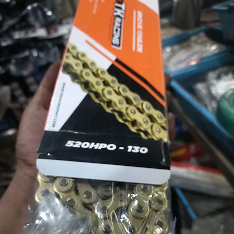 Jual SSS RK RANTAI 520 KAWASAKI NINJA250 YAMAHA R25 KTM250 KLX250 CROSS ...