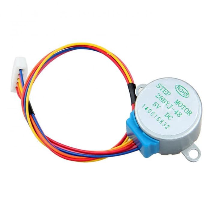 Jual Stepper Motor 5v 4 Phase 5 Wire 28BYJ-48-5V Gear Step DC Motor ...