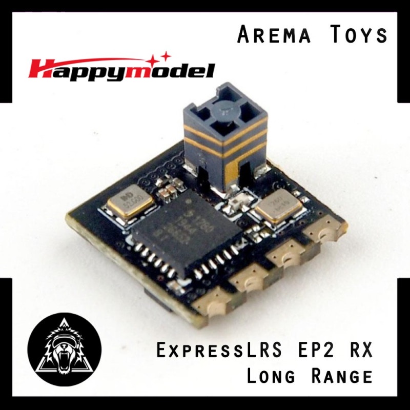 Jual ELRS ExpressLRS 2.4GHz EP2 RX Receiver Long Range Happymodel ...